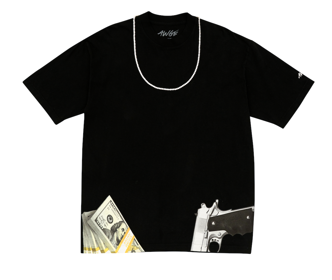 STRAPPED VEST TEE BLACK – AWGE